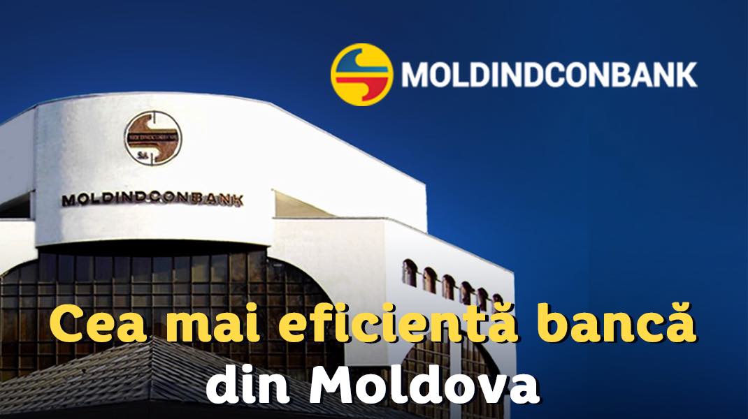 The Banker: Moldindconbank este lider în Moldova la eficiență operațională - Bani.md