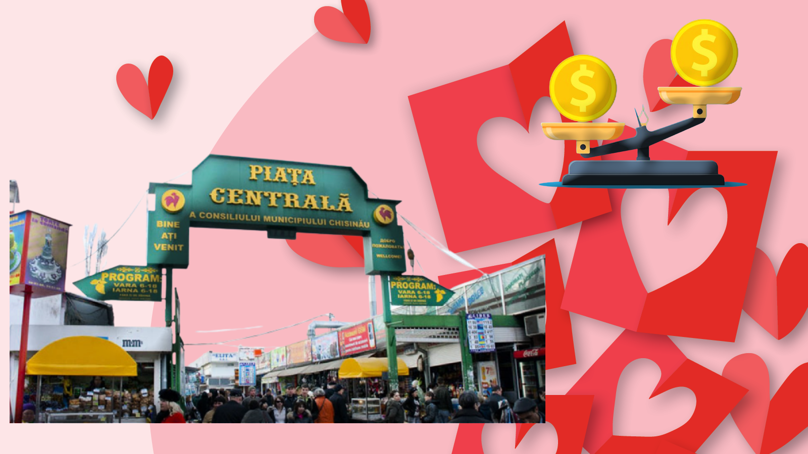 FOTO Prețurile la Piața Centrală de Ziua Îndrăgostiților! În vânzare ...