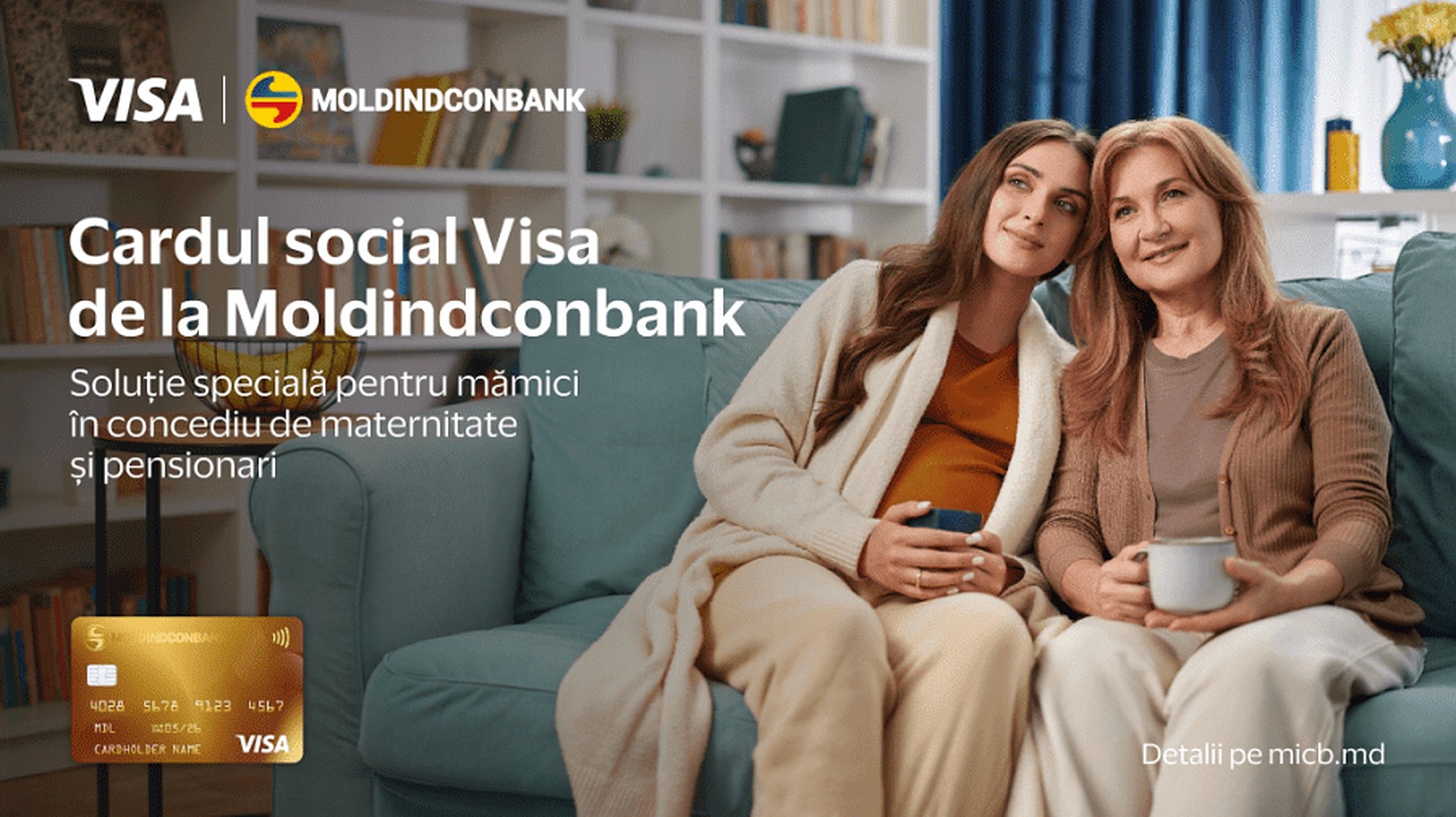 Ia-ți card social Visa de la Moldindconbank și te premiem - Bani.md