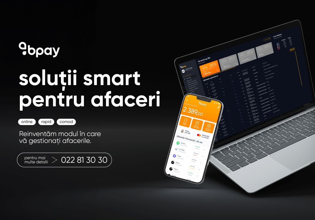 BPAY lansează soluții digitale inovatoare pentru afaceri din Moldova - Bani.md